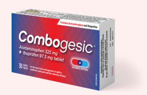 Combogesic© - Combination acetaminophen + ibuprofen pain reliever