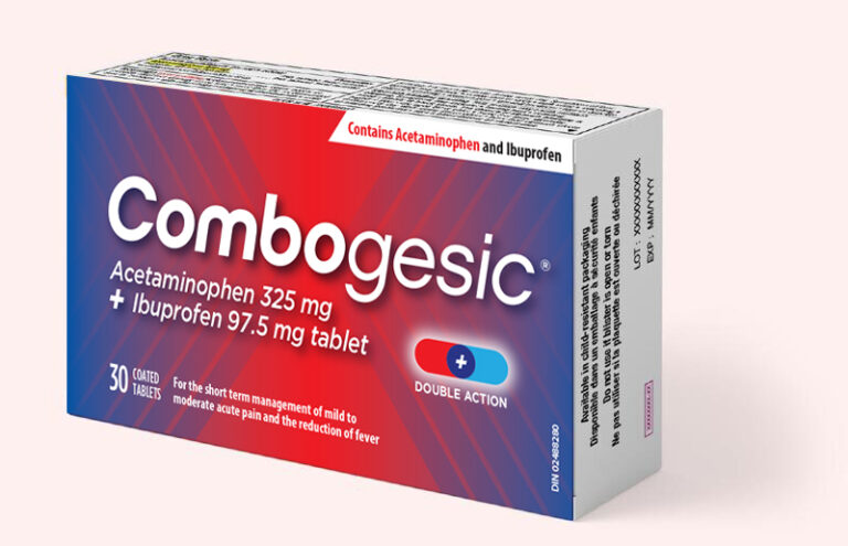 Combogesic© - Combination acetaminophen + ibuprofen pain reliever